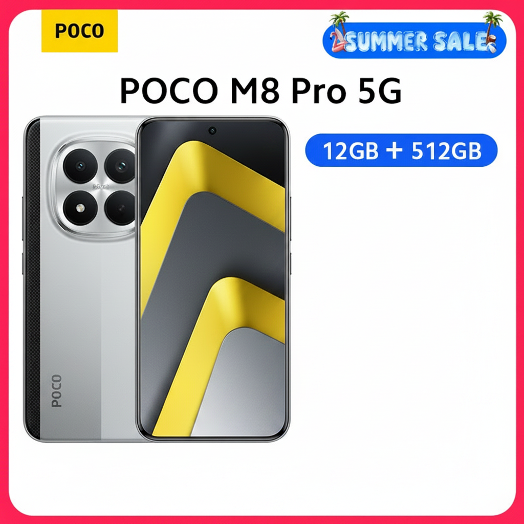 Смартфон Poco M8 Pro, 12/512ГБ, global