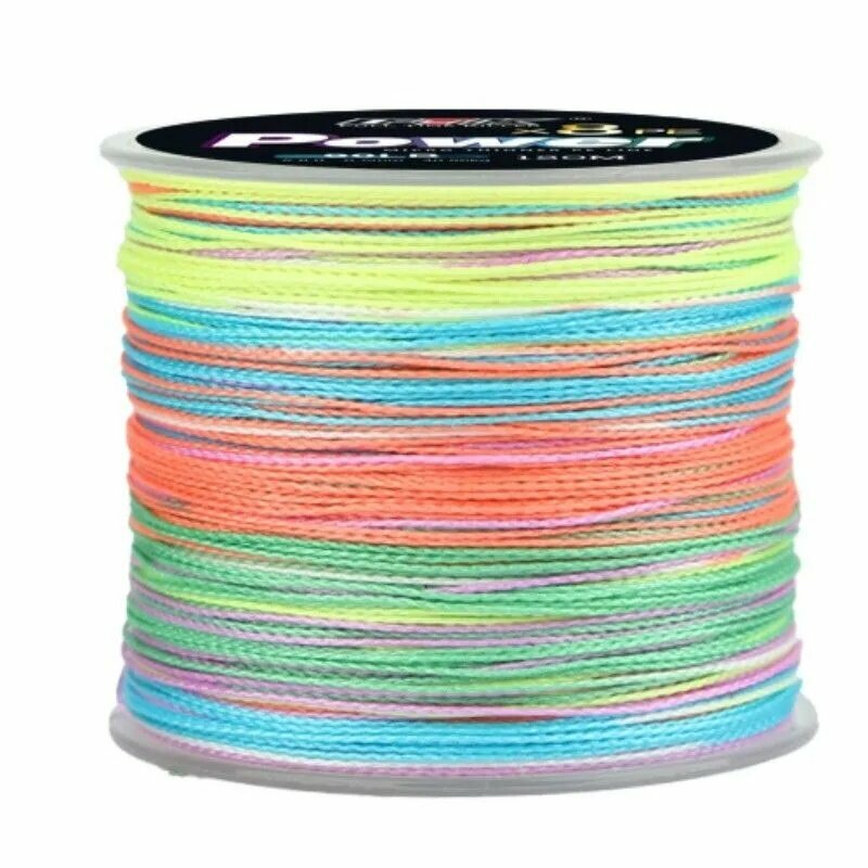 8 нитей 300м X8 плетеная леска PE для морской рыбалки, сверхпрочная, 15-110LB