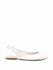 Балетки Eli1957 Slingback leather ballet flats, размер 30, , белый
