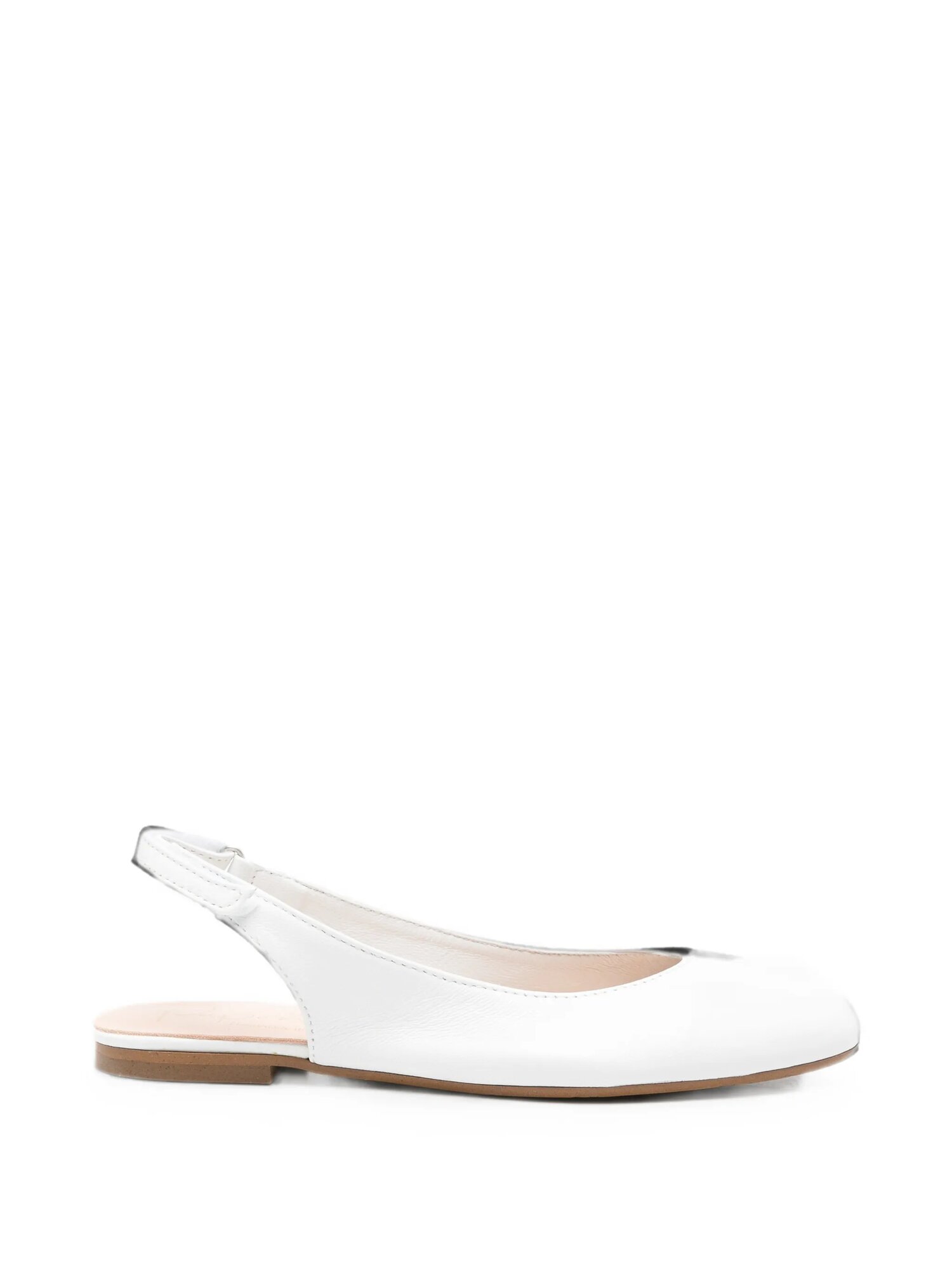 Балетки Slingback leather ballet flats