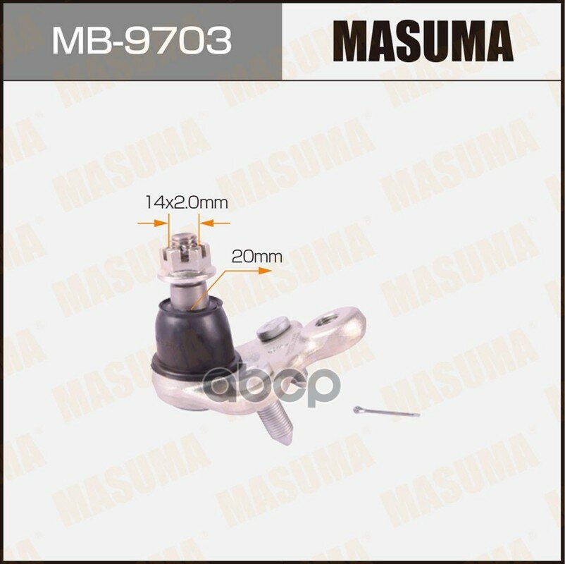 Шаровая опора MASUMA front low HONDA CR-V / RE3, RE4 Masuma арт. MB9703