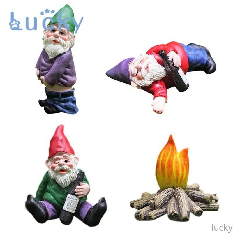 Фигурка декоративная Suit-4pcs, высота 5 см