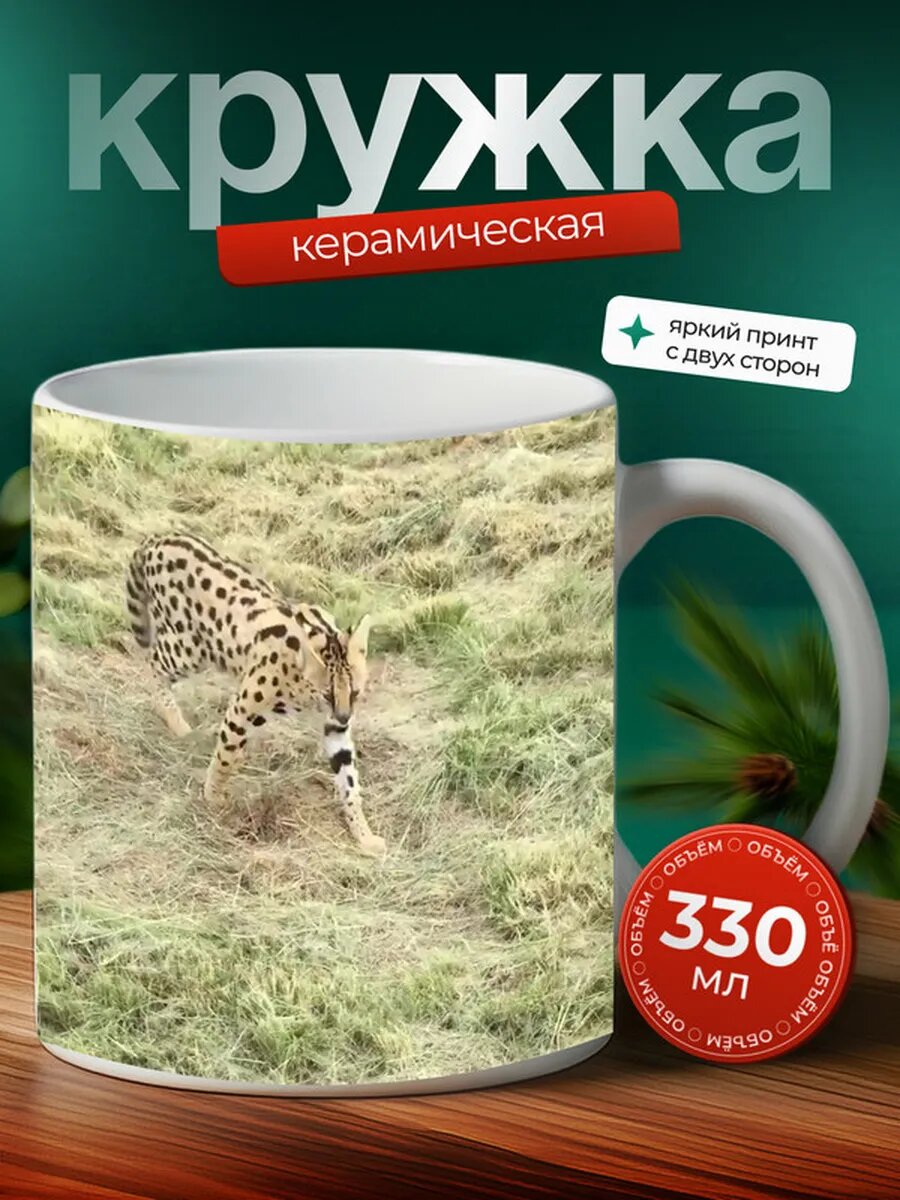 Кружка Саванна кошка 42,
