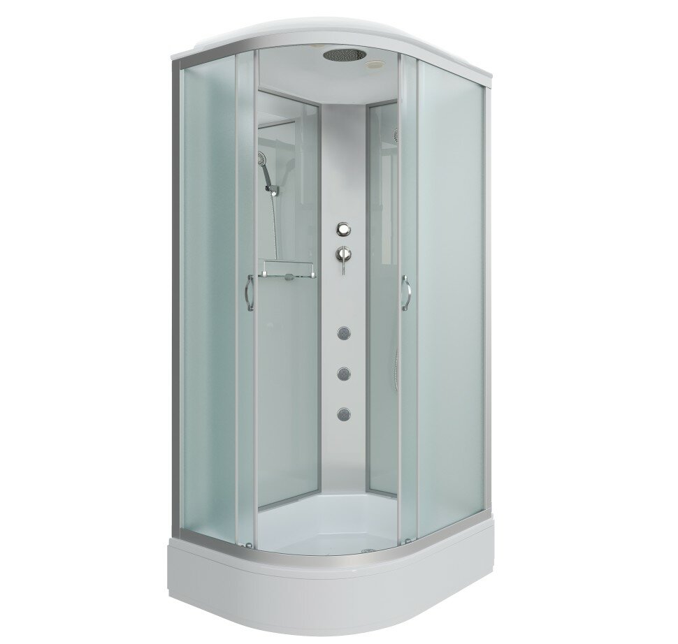 Душевая кабина Niagara Classic NG-33194-14RG (110х90х215) средний поддон(26см), стекло матовое,4 места