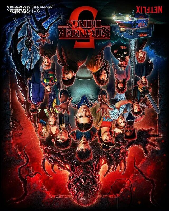 Головоломка 1000 деталей для взрослых, Stranger Things, странные вещи, сложная головоломка, Деревянные пазлы, Рождественский подарок, идеальный выбор для развлечений в помещении 50x75cm
