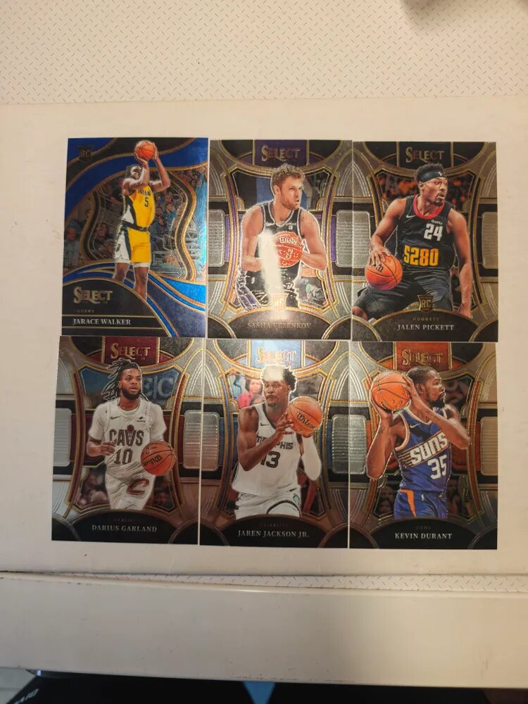Коллекционная баскетбольная карточка Panini NBA Select 2024