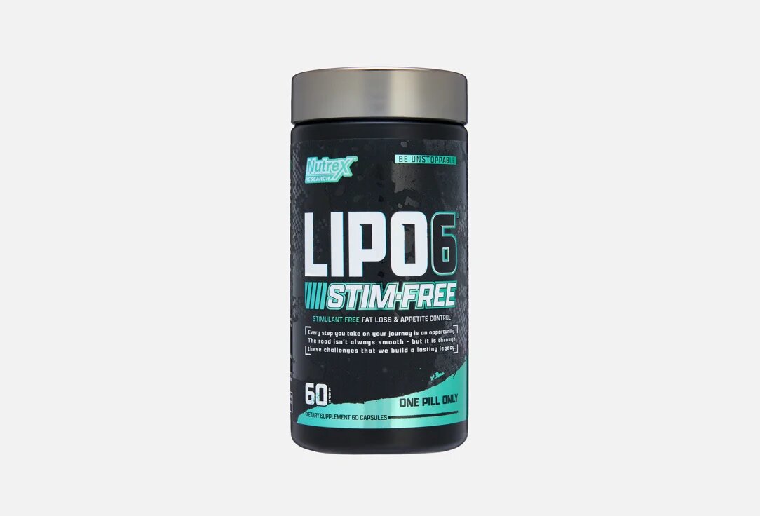 NUTREX Lipo-6 Stim-Free V4 в капсулах БАД для коррекции фигуры 60 шт