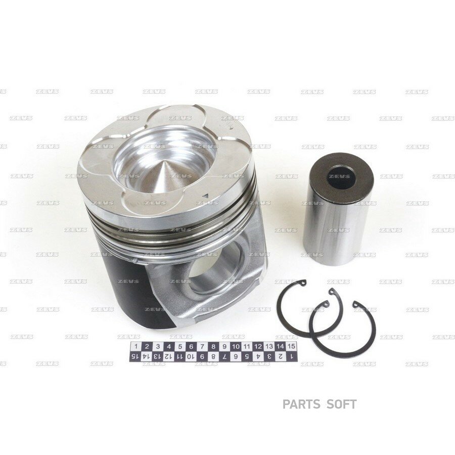 (150) PZ37 ZEVS Поршень ДВС STD 6WF1 ZEVS Graphite от официального дистрибьютора, ZEVS, артикул PZ37