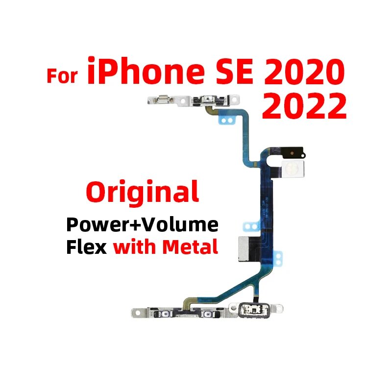 Гибкий кабель для iPhone SE 2020 2022 2-го 3-го поколения с кнопкой original quality
