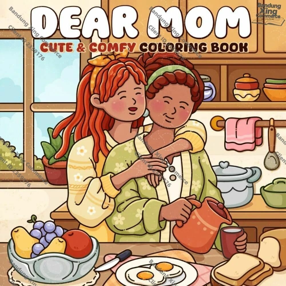 Раскраска антистресс для взрослых и подростков Coco Wyo -DEAR MOM 83