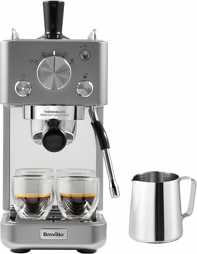 Кофеварка рожковая Breville Barista Slimline VCF185X