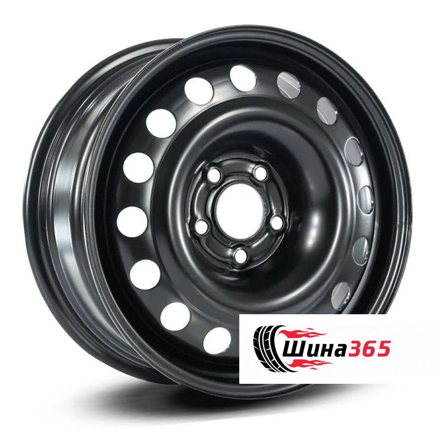 Штампованный колесный диск TREBL X40959 (коробка) 7x17/5x114.3 ET37 D66.6 Black
