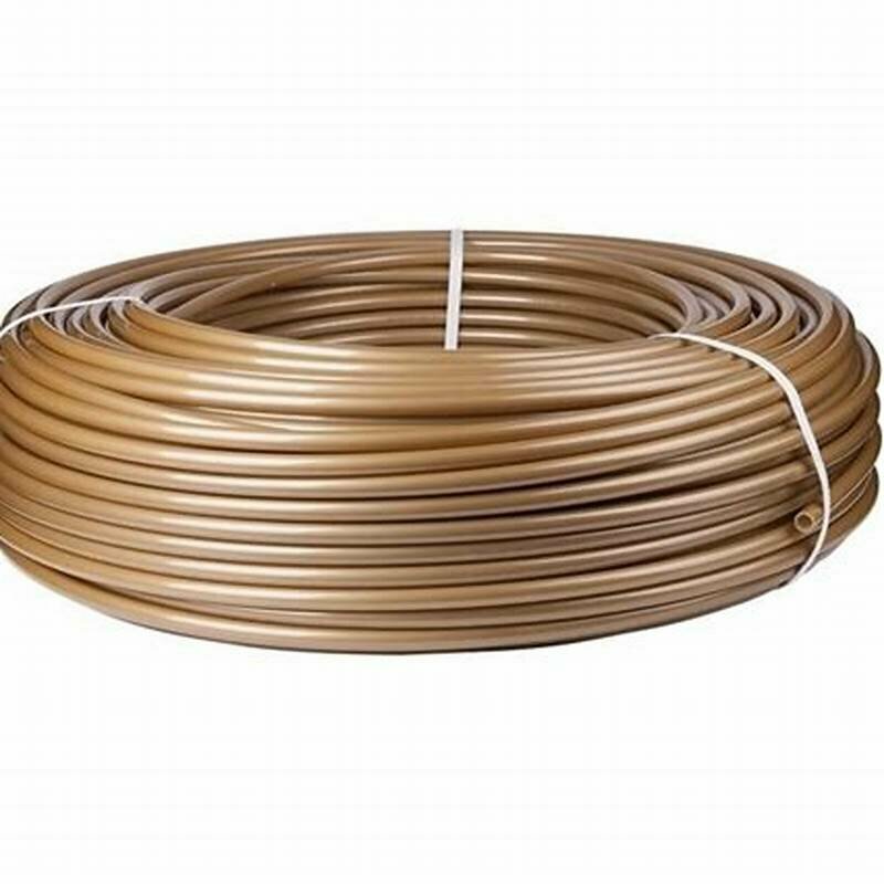 Труба PEX, ⌀ 16 мм, цвет gold
