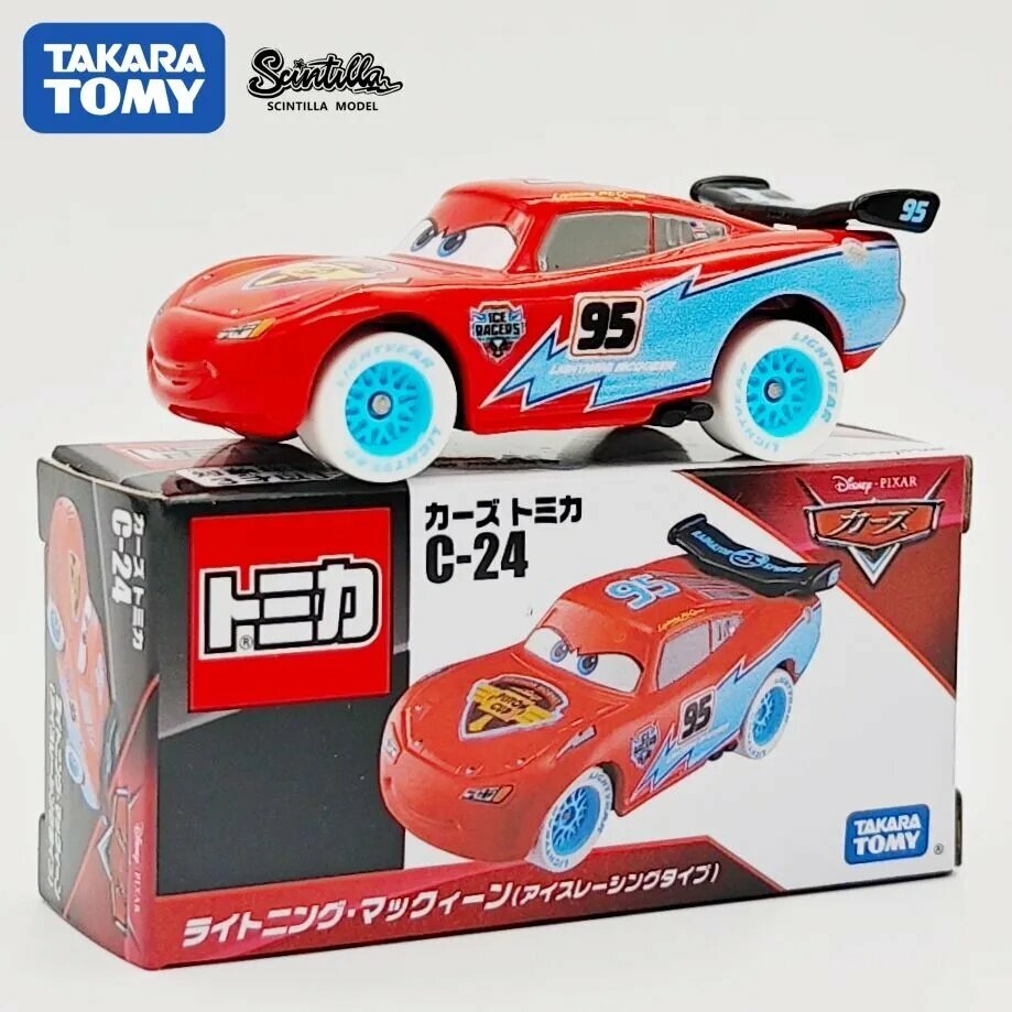 Машинка Tomytec Tomica #Молния Маккуин Литые металлические детали Alloy Car Model Collection Gift