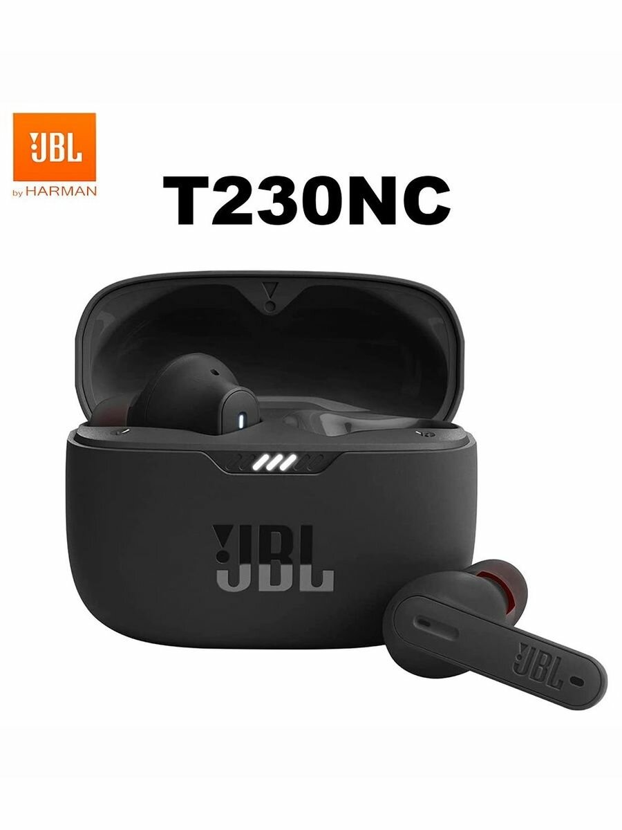 Tune 230NC TWS, беспроводные наушники True Wireless с шумоподавлением и 4 микрофонами, черные