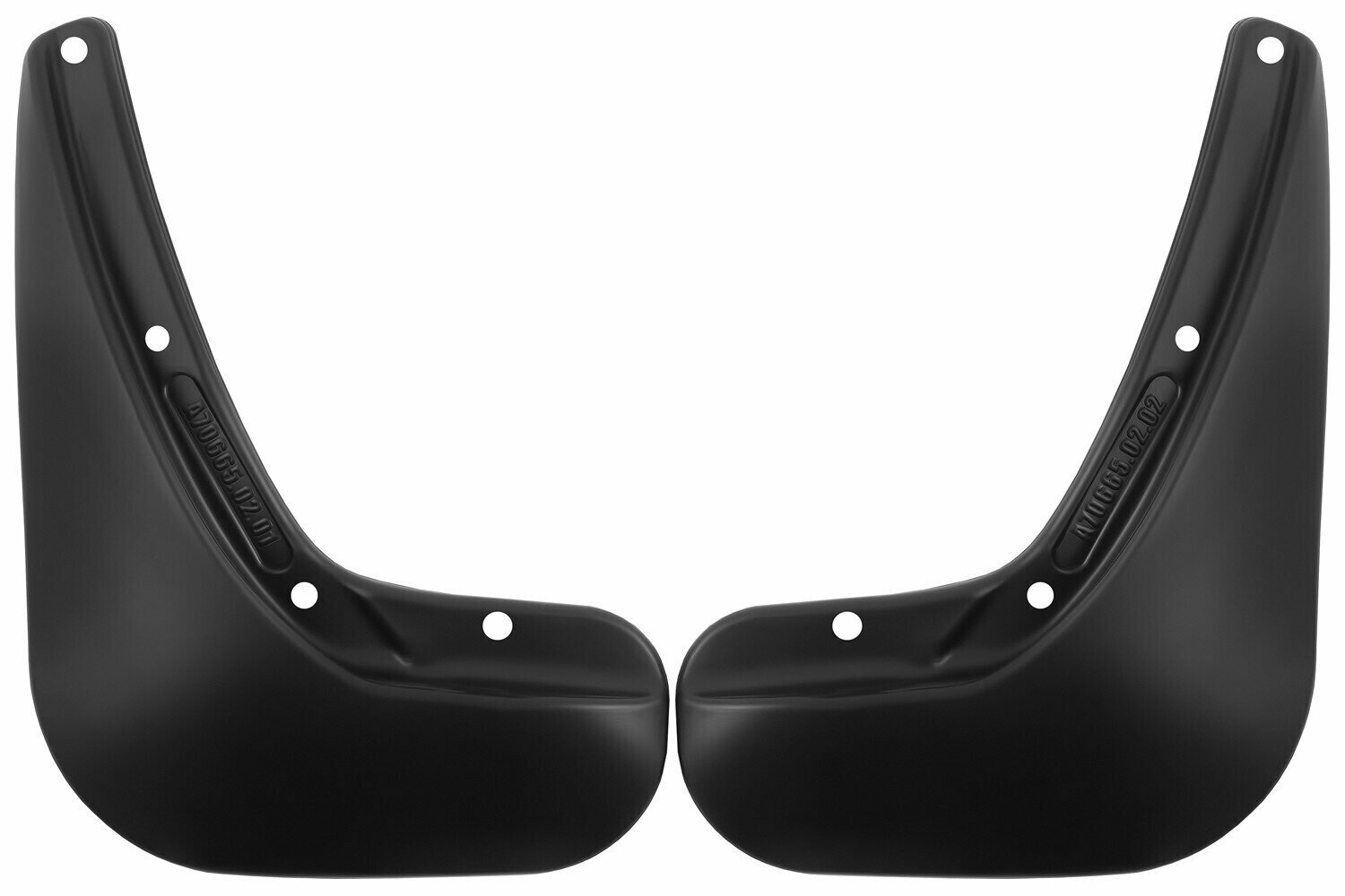 Брызговики задние для LIVAN X3 Pro 2022 - 2 шт.(standard) REIN. A70665. E13