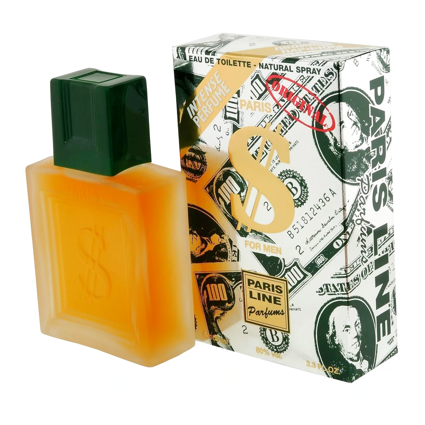 Мужская туалетная вода Paris Line Parfums Dollar 100 мл / Пари Лайн Парфамс Доллар