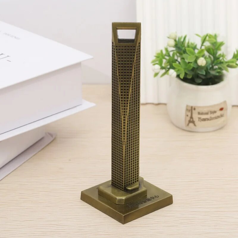 Металлические статуэтки шанхайских достопримечательностей height 20cm