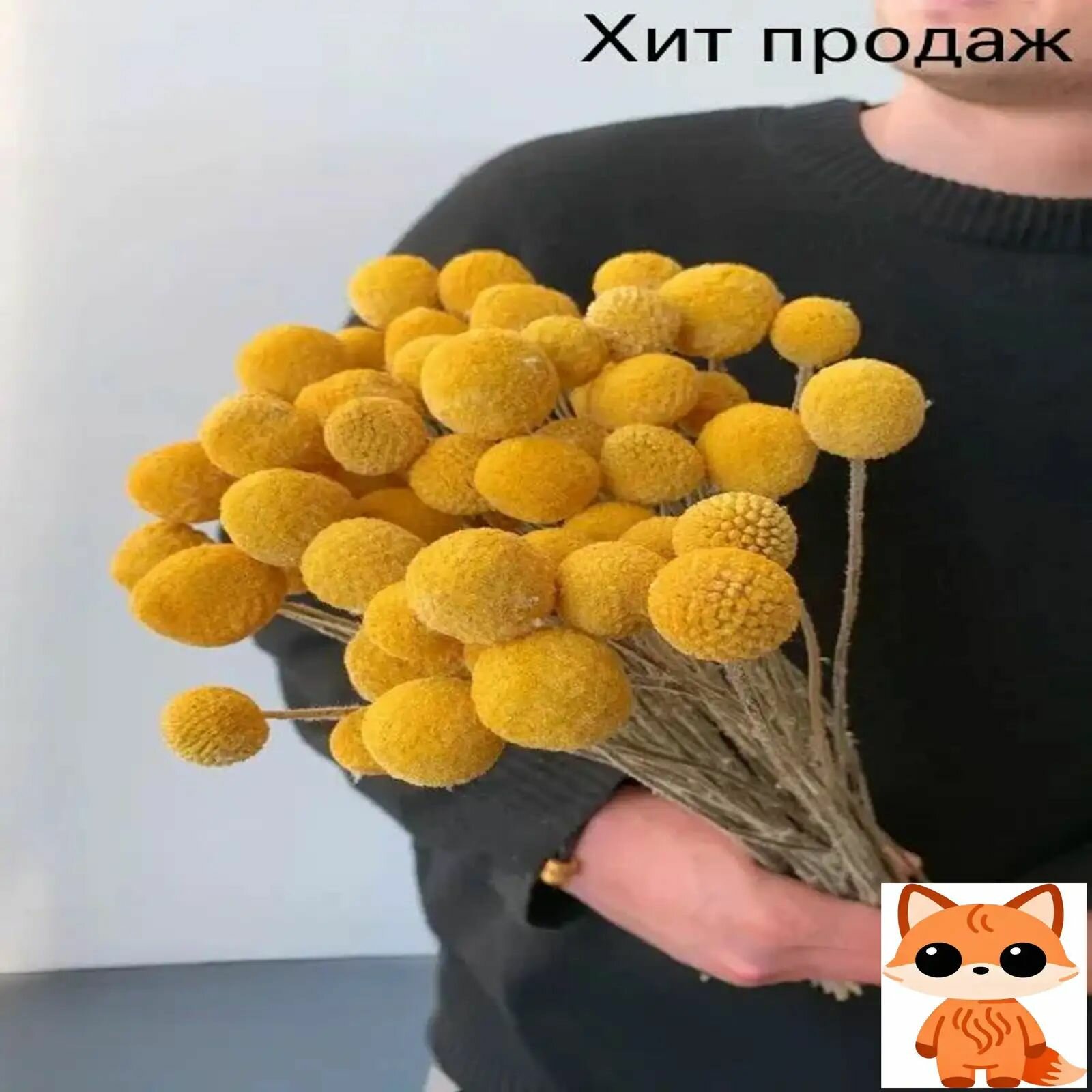 Сухоцветы, 80 гр, 20 шт