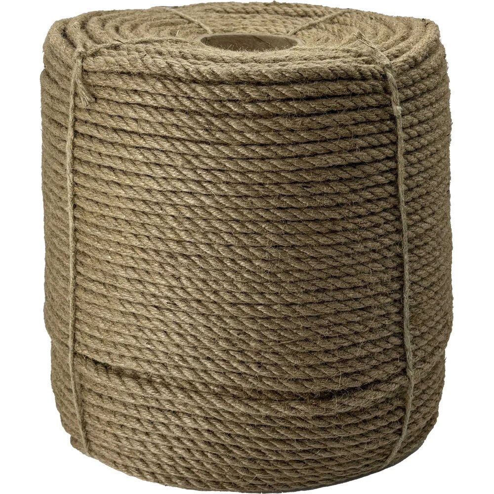 Gigant Канат крученый джутовый, 8 мм x 300 м, 10 кг HRS-83
