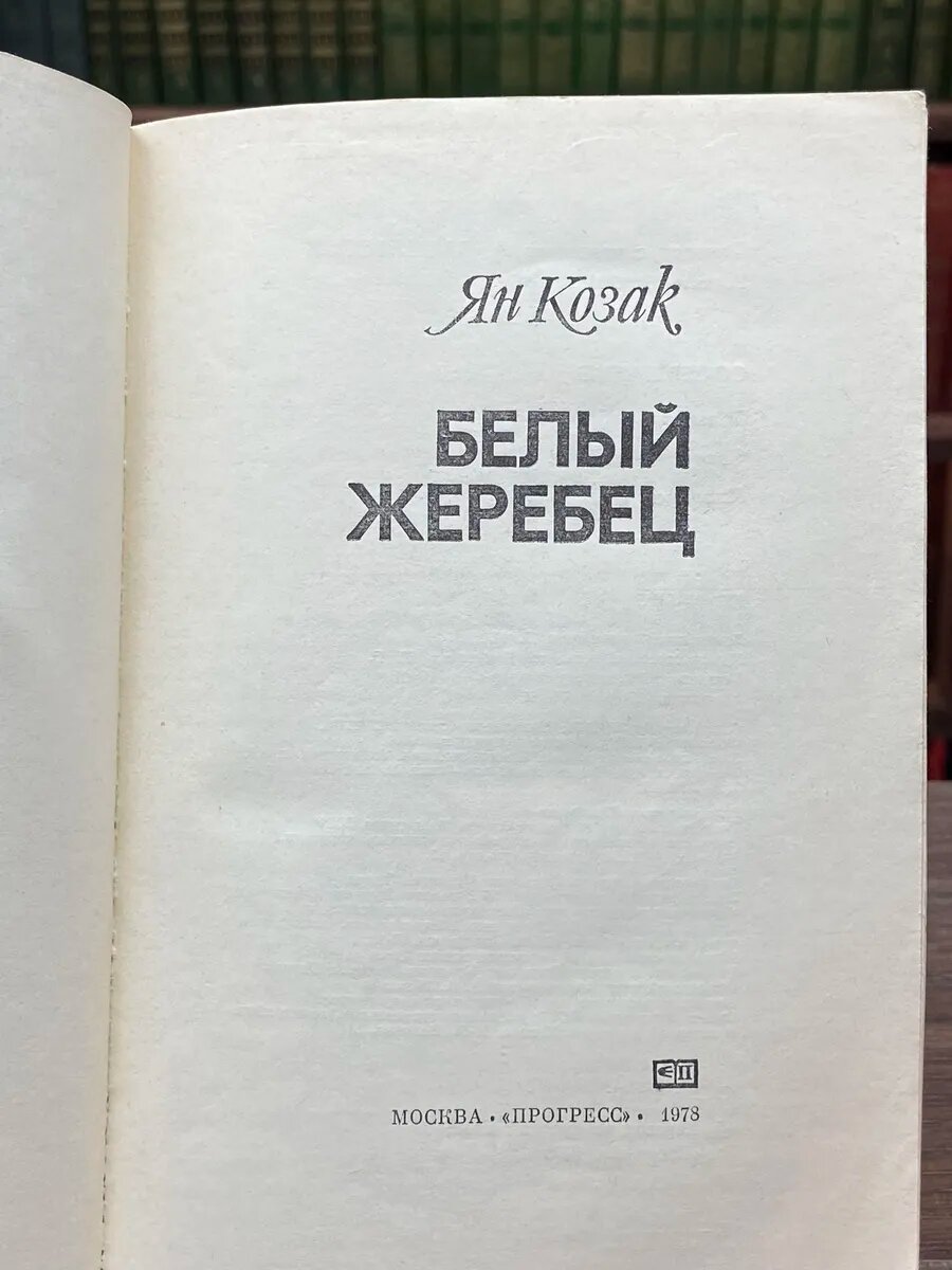 Белый жеребец — фото 1