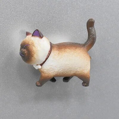 Магнит-бабочка кот 3D A8