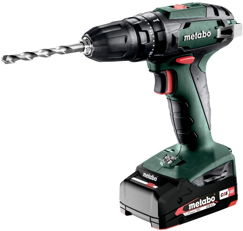 Дрель-шуруповерт Metabo SB 18 аккум. патрон: быстрозажимной (кейс в комплекте) (602245560)