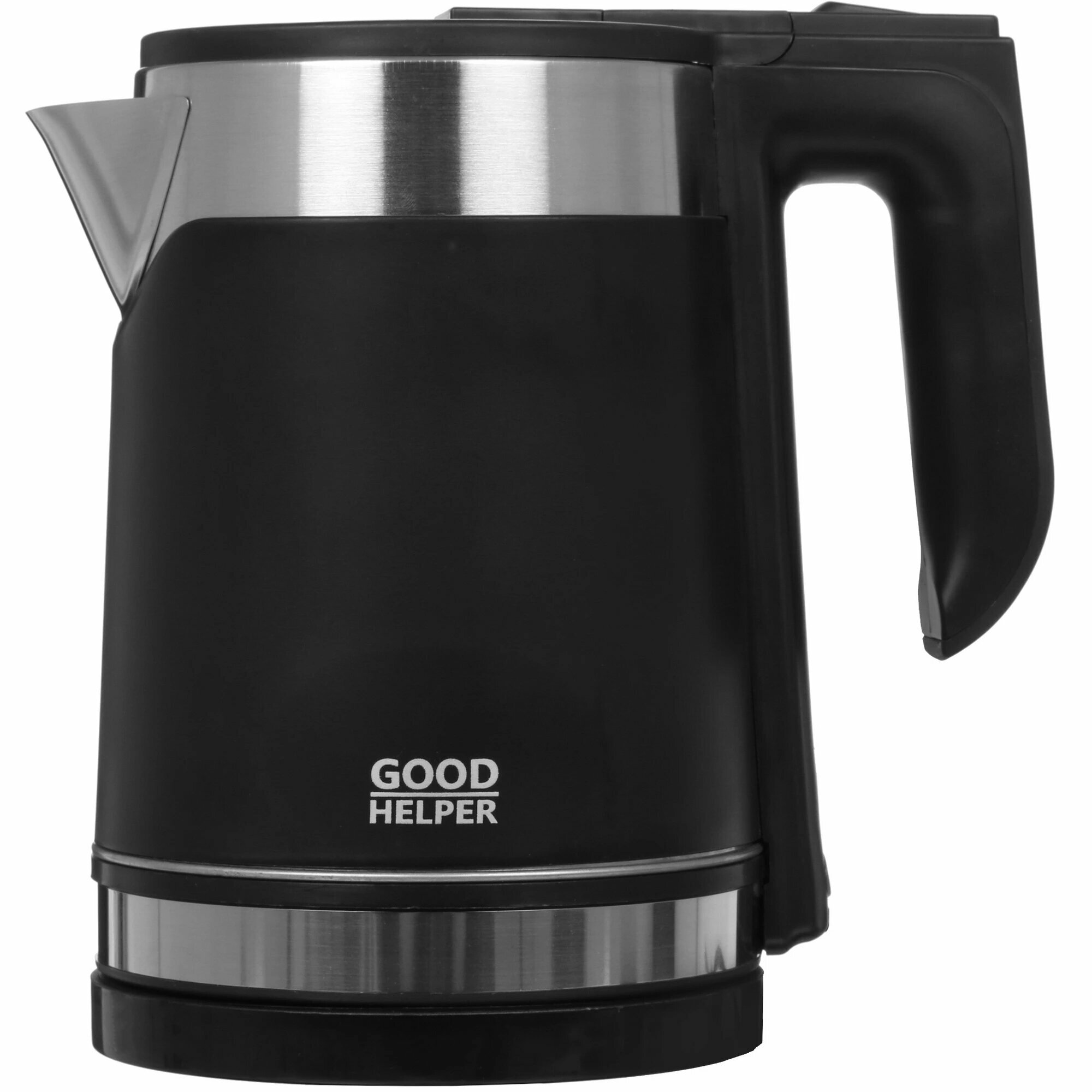 Чайник GOODHELPER KPS-185C, мощность 1800 Вт, 1.8 л, черный.