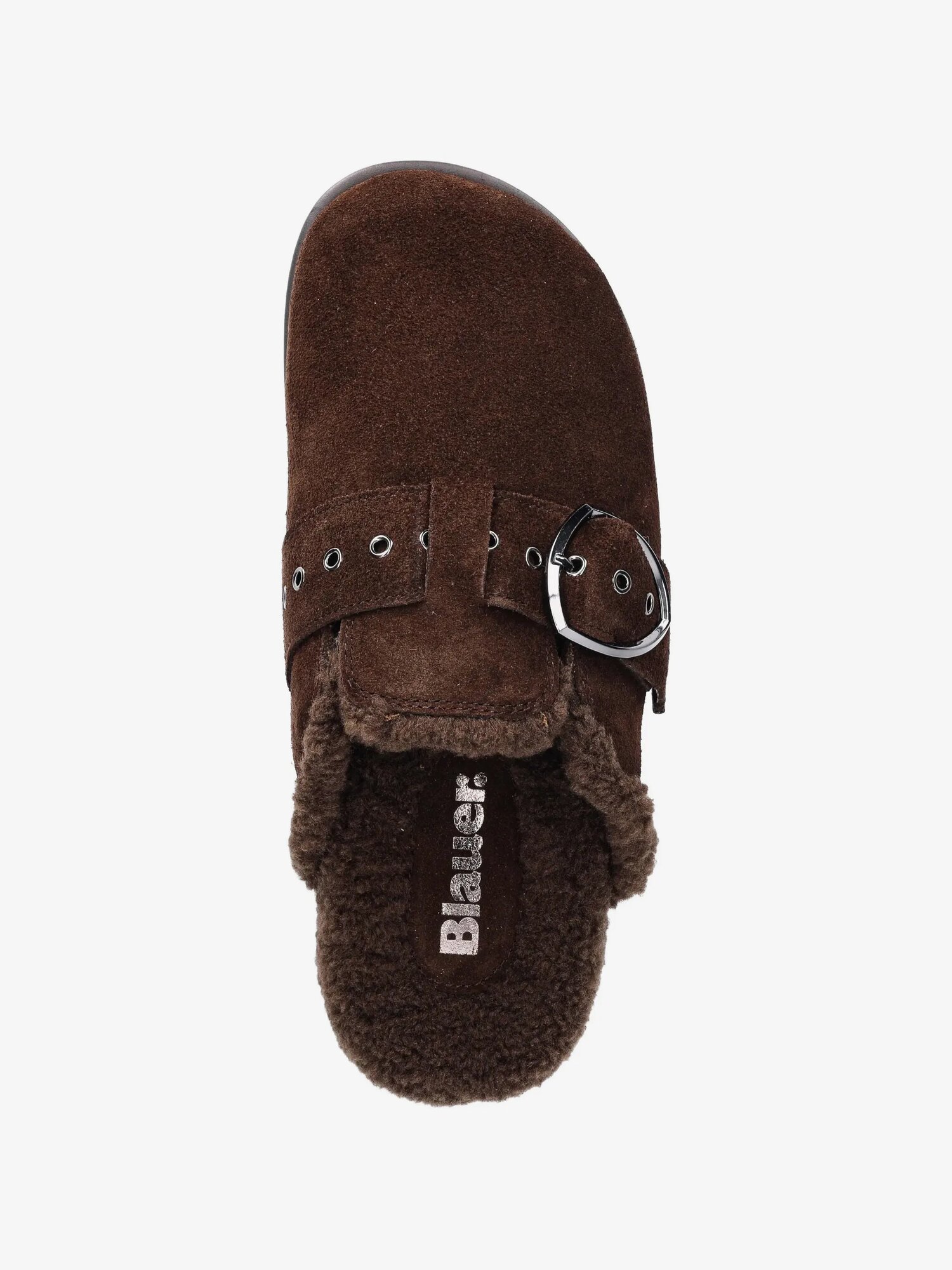 Лоферы Blauer Buckle-strap loafers, размер 39, brown — фото 1