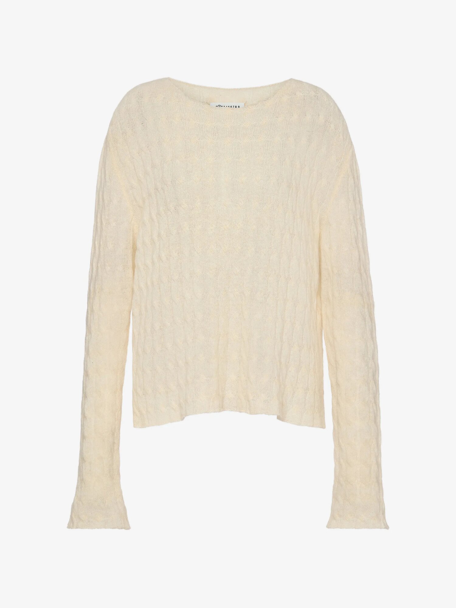 Кардиган Cable-knit four white stitches cardigan
