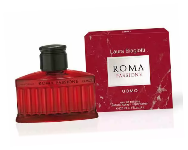 Мужская туалетная вода Roma Passione Uomo от Laura Biagiotti 125 мл - Рома Пассионе Уомо