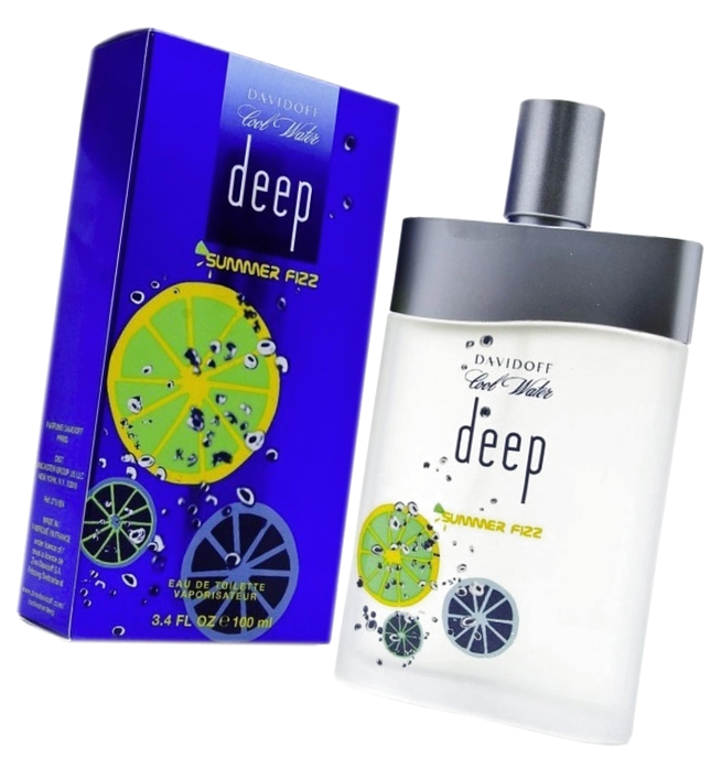Туалетная вода мужская Davidoff Cool Water Deep Summer Fizz 100 мл / Давыдов Дип Саммер Физ