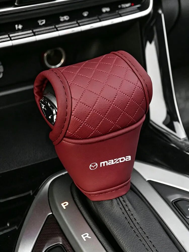 Накладка на рычаг переключения передач для автомобилей Mazda, автоматическая коробка передач, 1 шт.
