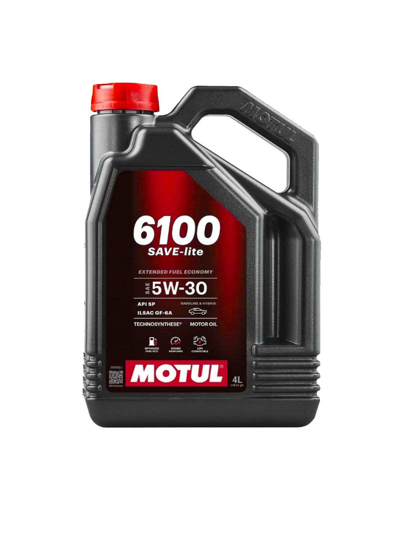 4l Масло MOTUL 6100 5W-30 SAVE-LITE API SP, ILSAC GF-6A синт. DEXOS 1 gen2