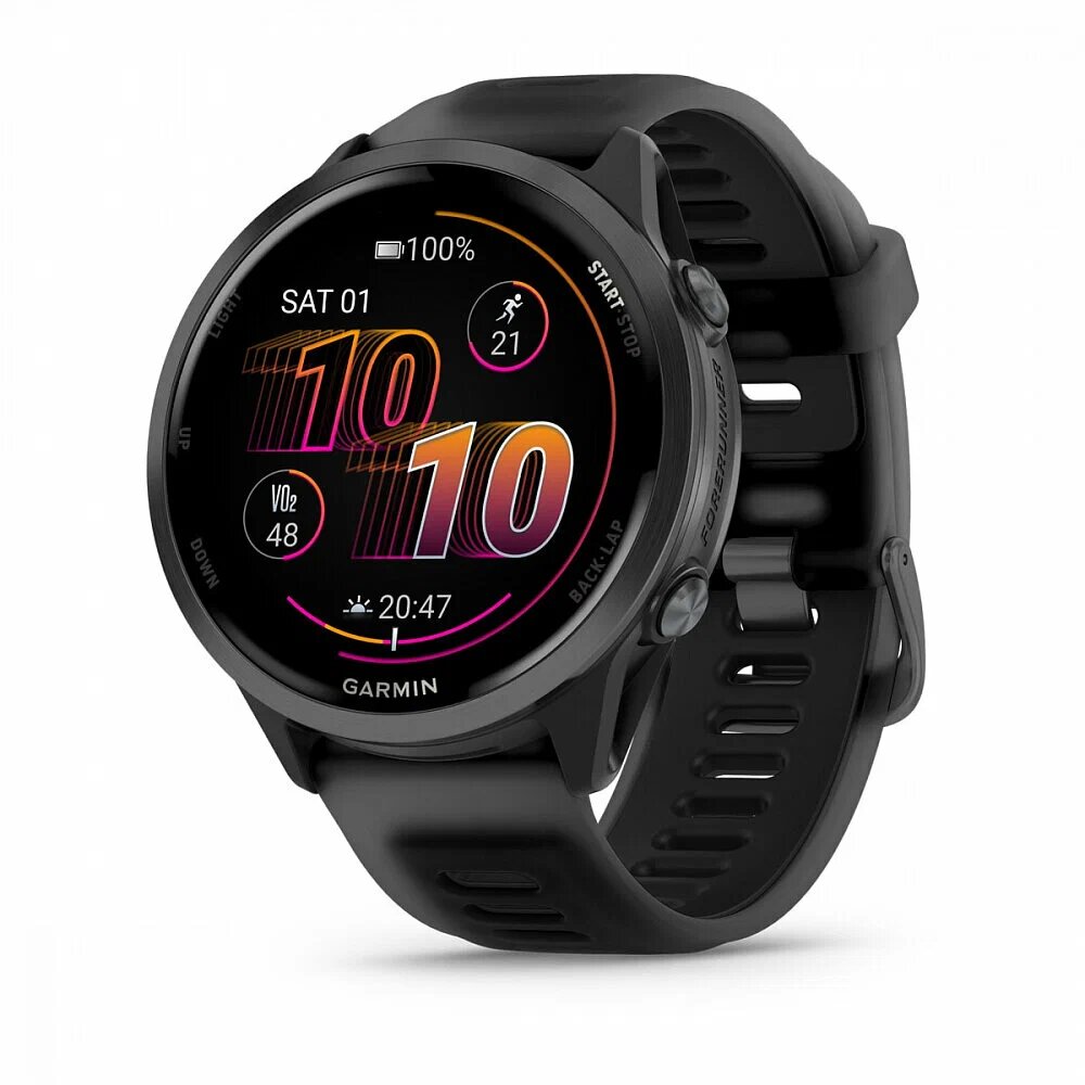Смарт-часы Garmin Forerunner 570 47 Slate Gray with Black/Translucent Black Silicone