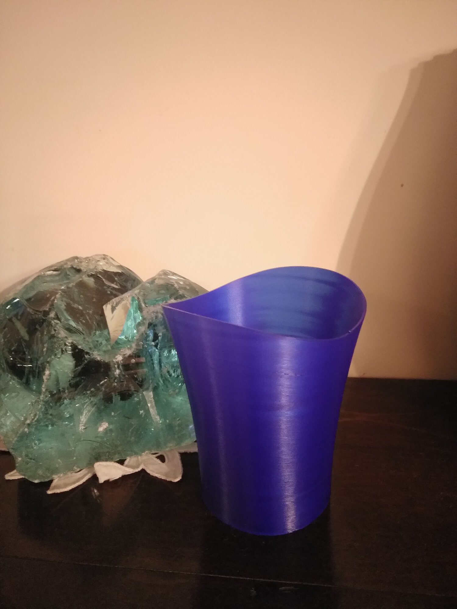 Ваза декоративная дизайнерская, 3D-печать, 3DOPRU арт. VASE-PR-288938