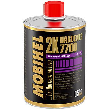 Отвердители 2К 7700 MOBIHEL 0,5 л. для 2К систем для двухкомпонентных материалов