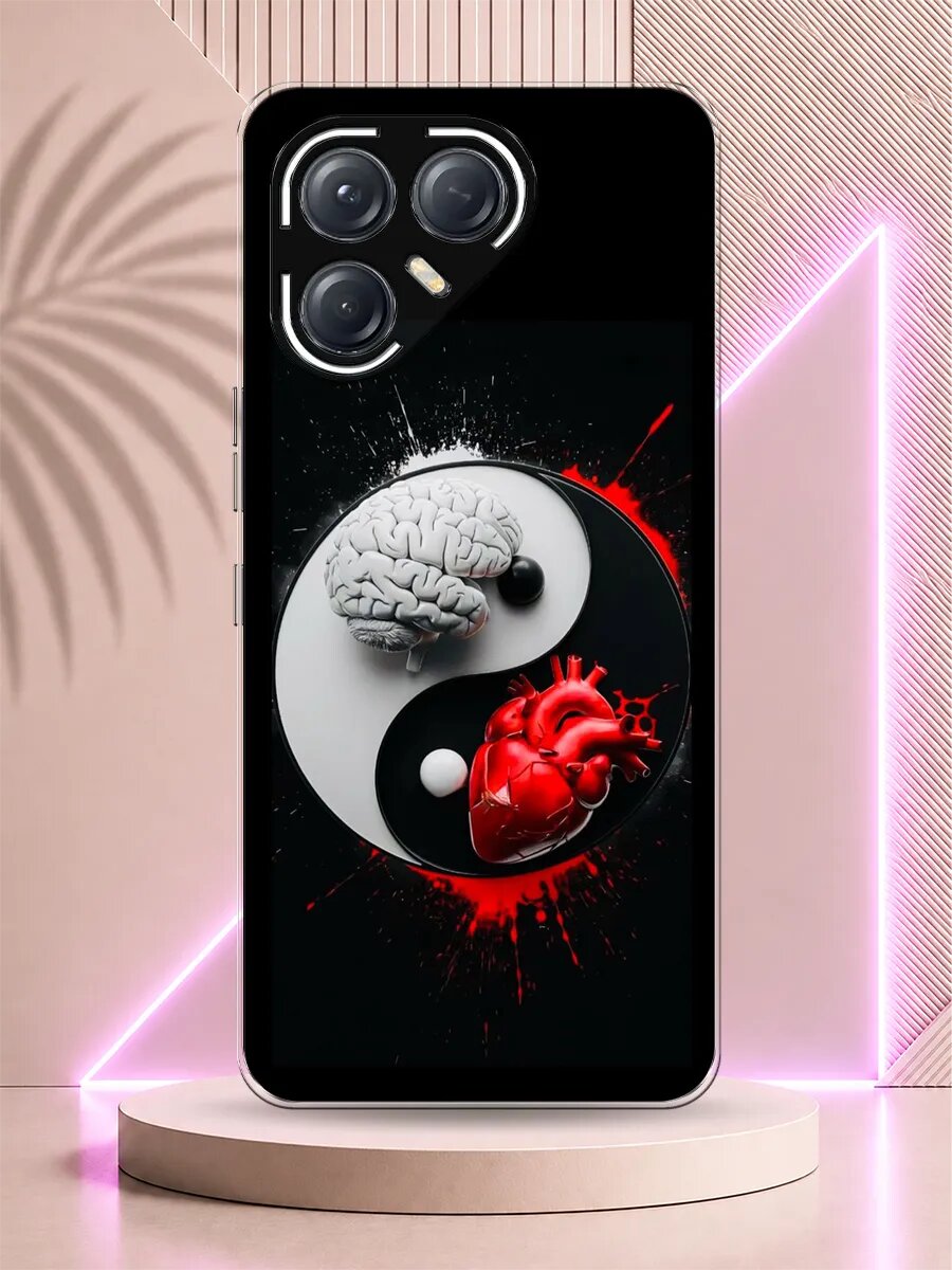 Чехол на Tecno Pova 7 Ultra Инь Янь