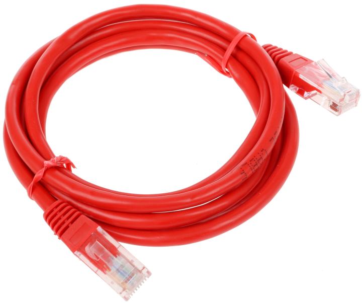 PP12-1.5M/R Cablexpert Кабель Cablexpert Патч-корд UTP Cablexpert PP12-1.5M/R кат.5e, 1.5м, литой, многожильный (красны — фото 1