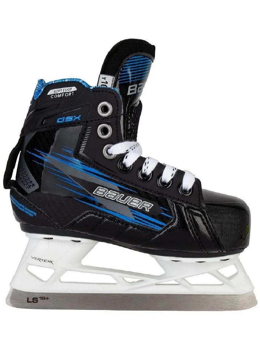 Коньки хоккейные вратаря BAUER S24 GSX GOAL SKATE YTH/Y10/28/17,8/D