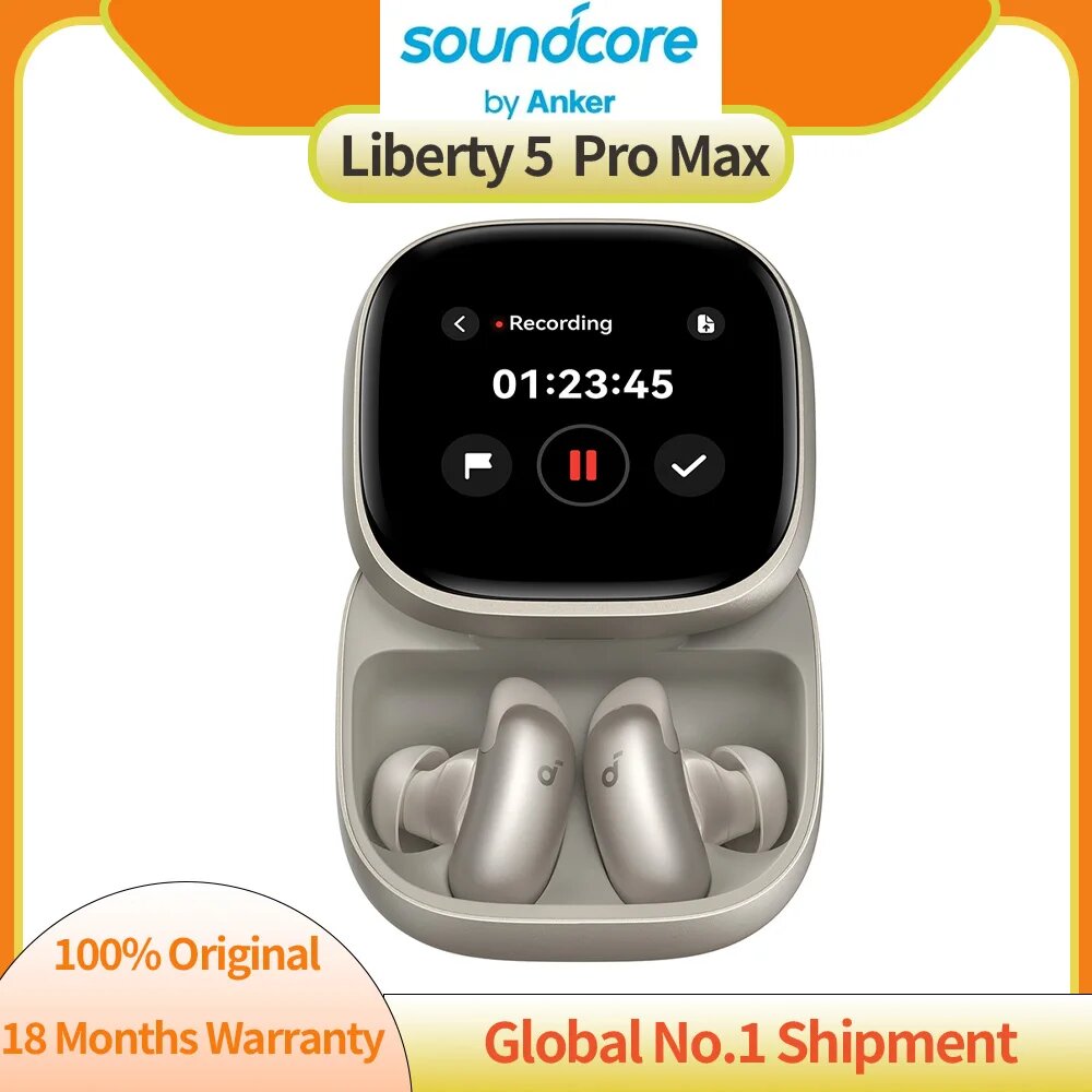 Беспроводные наушники Soundcore by Anker Liberty 5 Pro Max D1204 Gold