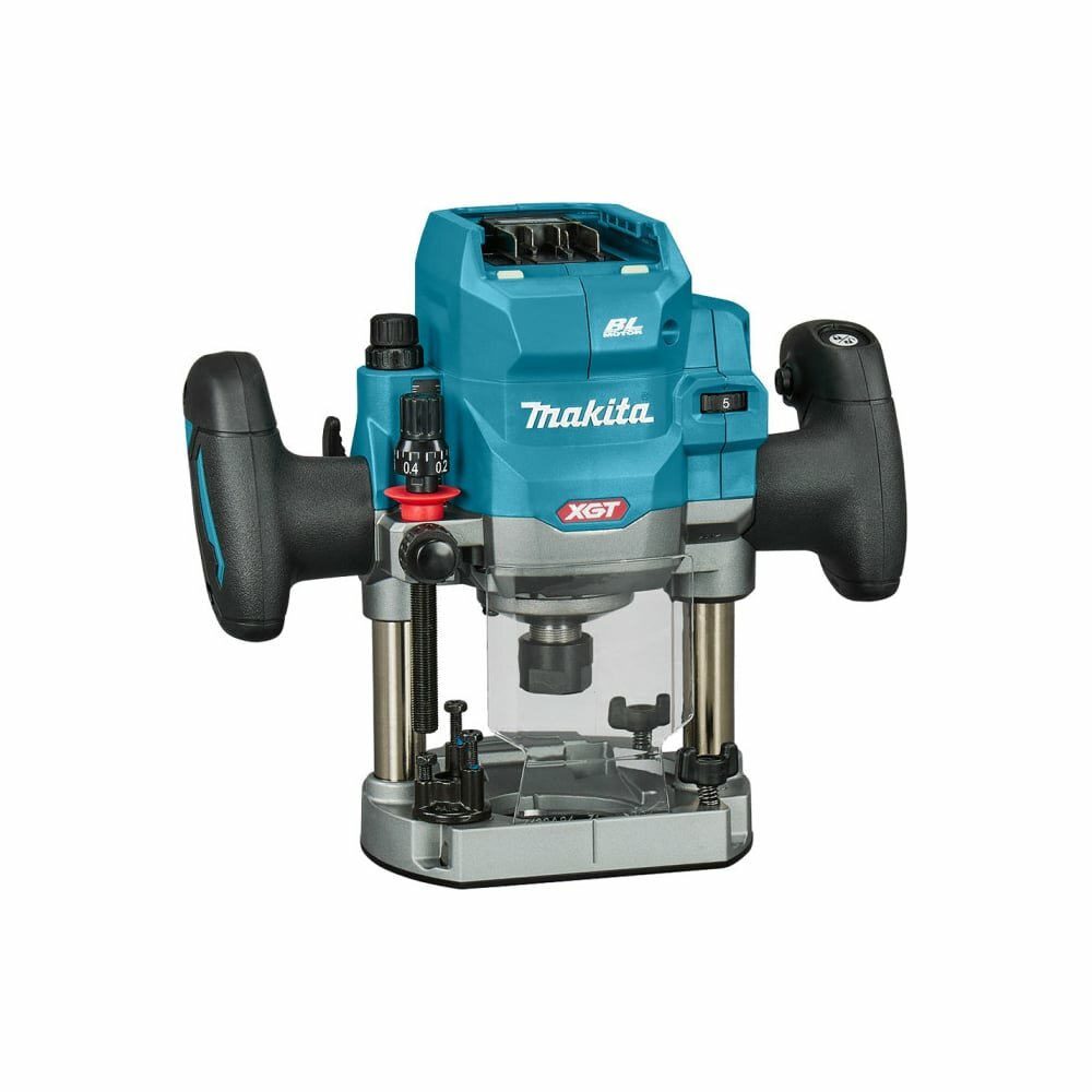 Фрезер погружной аккумуляторный Makita XGT 40V BL AWS XPT, 12мм, гл. погр. 0-60мм, 8000-25 000 об/мин, пл. пуск RP001GZ
