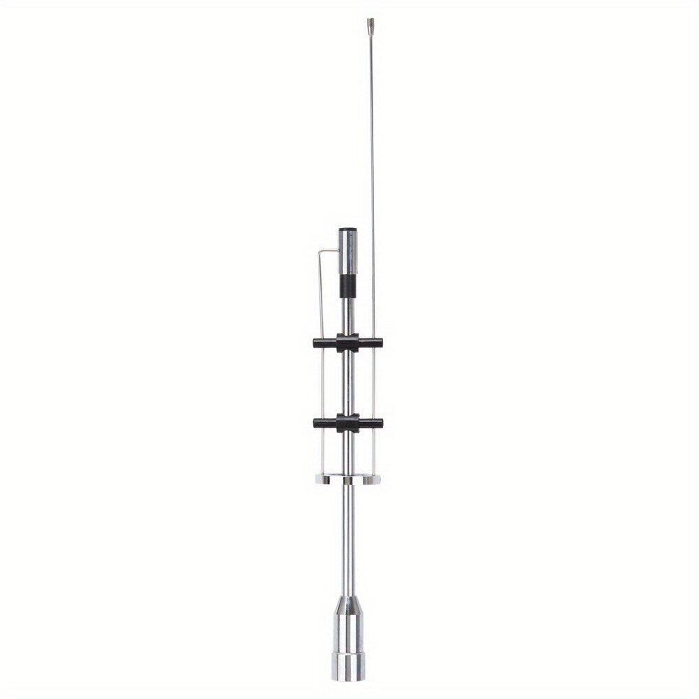 Телескопическая автомобильная антенна VHF/UHF 145–435 МГц с разъемом PL-259, усиление 3,5 дБи, мощность 120 Вт, длина 15,4 дюйма, модель CBC-435