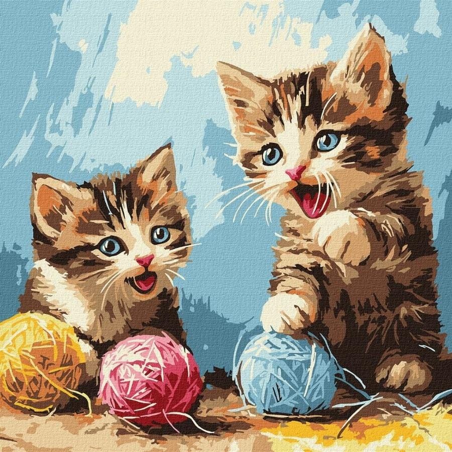 Набор для рисования Ideyka Путаница, 30x30 см, для детей