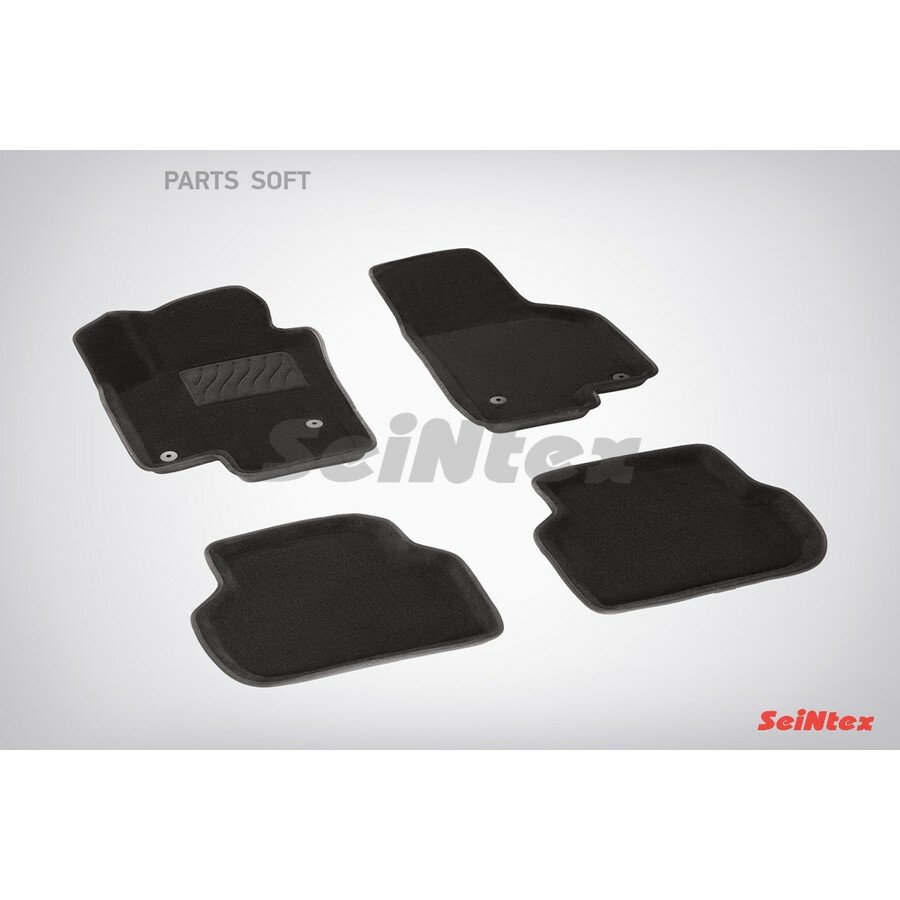 Коврики 3D ворс VW Jetta 2011-18 черн от официального дистрибьютора, SEINTEX, артикул 83713