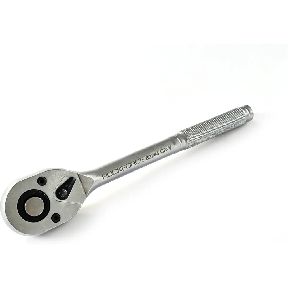 Реверсивная трещотка с накаткой Rockforce 1/2, 72зуб RF-80244(18930)