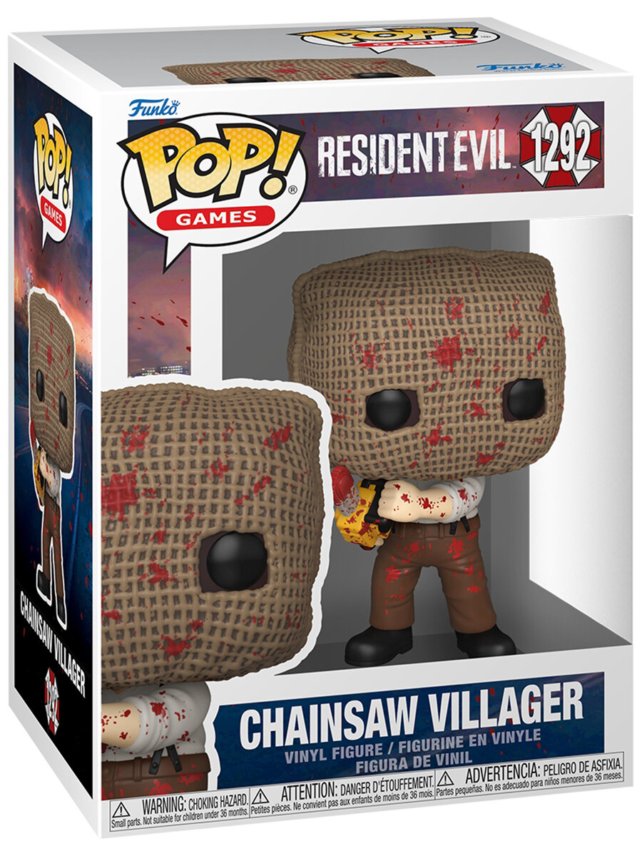 Фигурка Funko POP! Games. Resident Evil: Chainsaw Villager (1292)