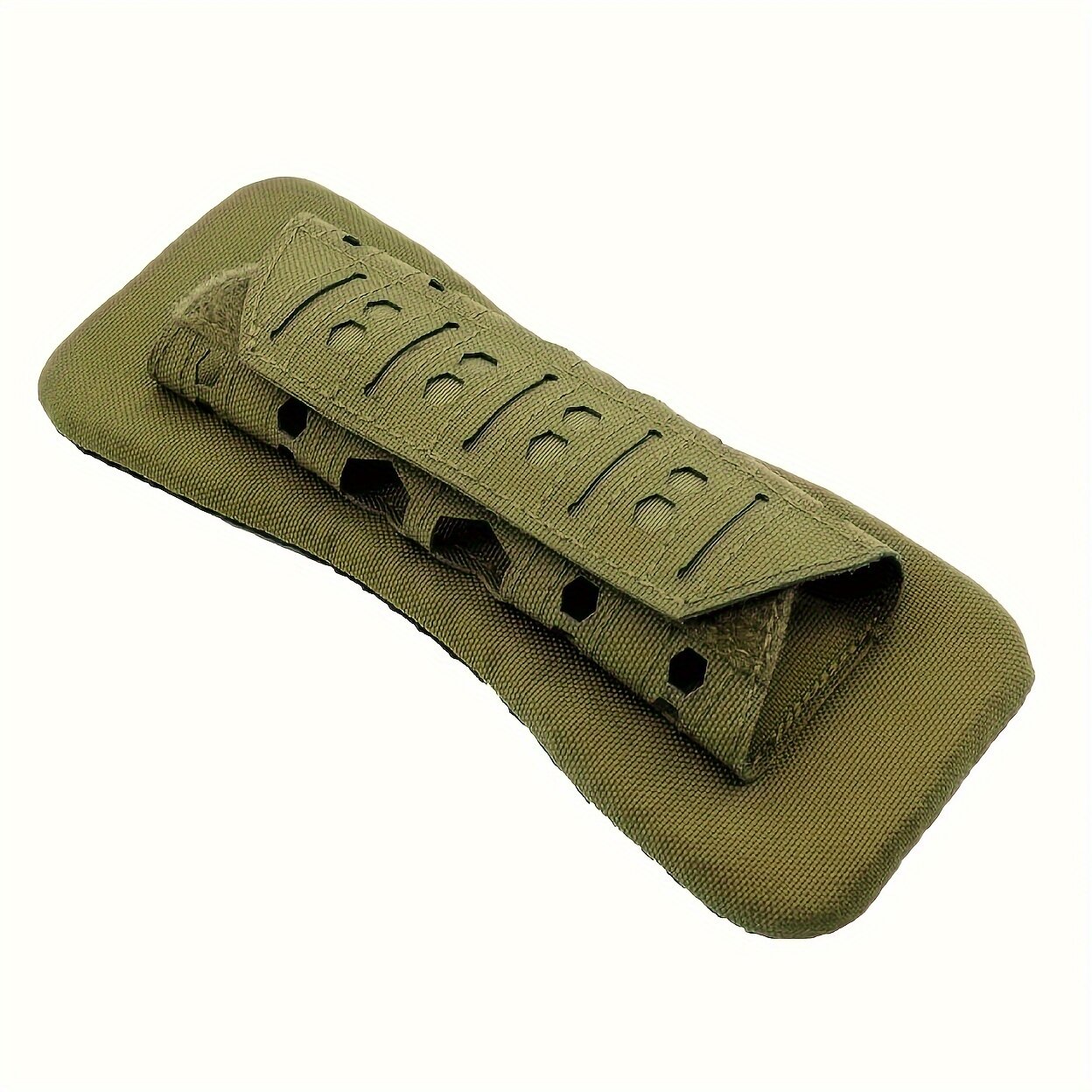 Наплечная подушка для тактического рюкзака с системой MOLLE, дышащая и прочная, из нейлона, цвет: зеленый