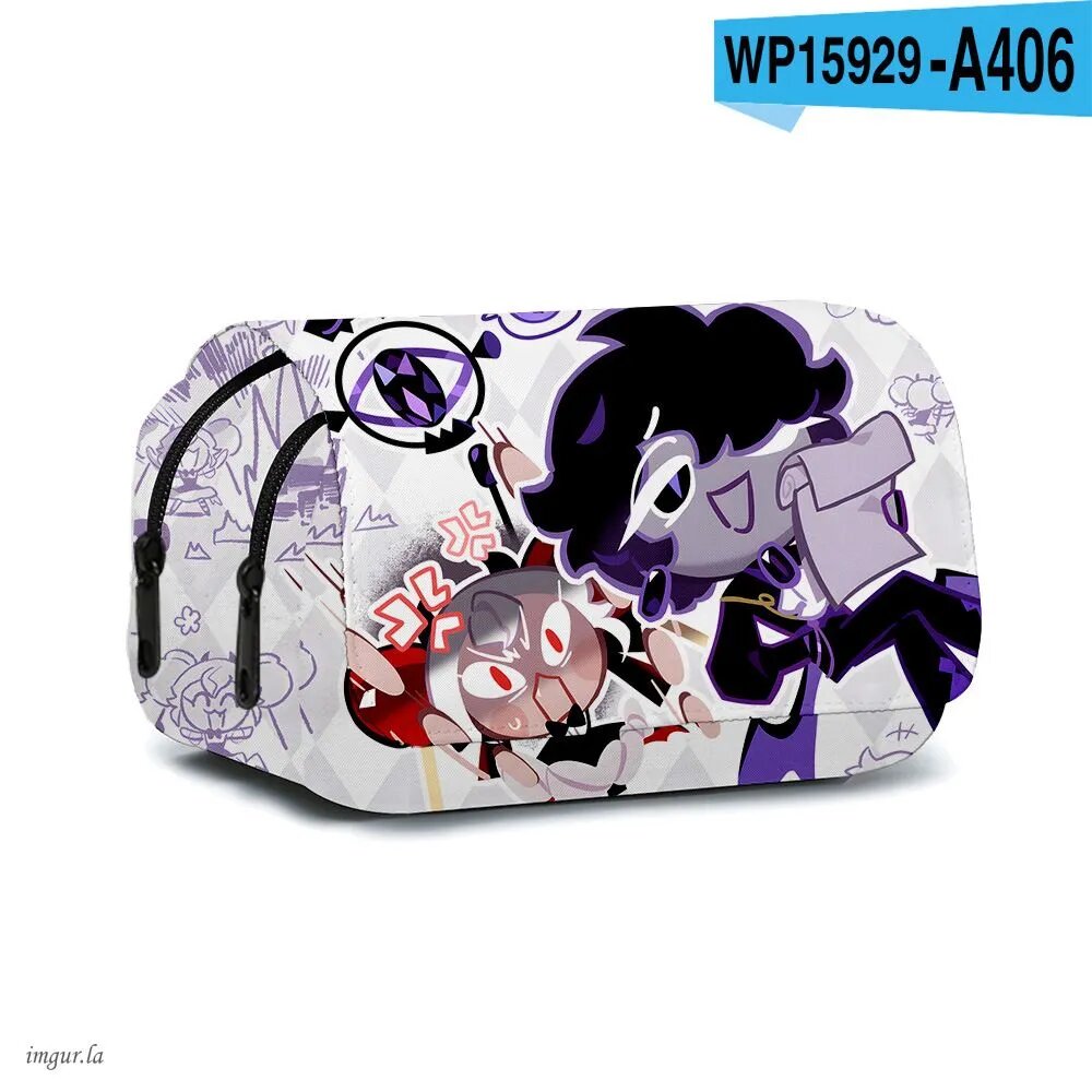 Двухъярусный пенал для канцелярских принадлежностей-Shadow Milk Cookie Plush