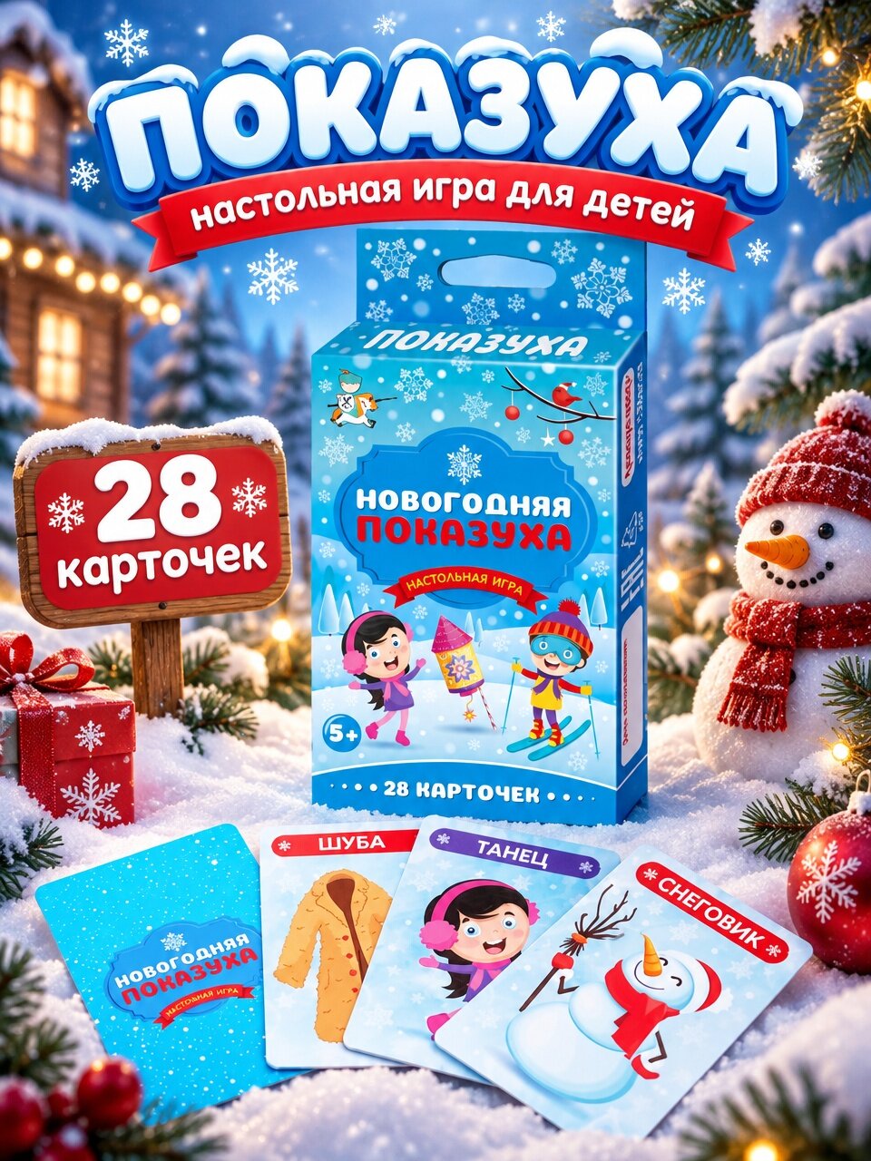 Десятое королевство Игра настольная "Новогодняя Показуха"